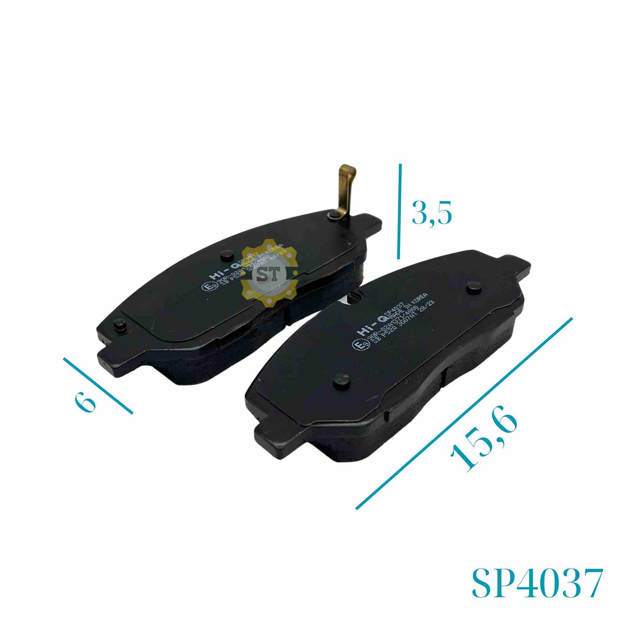 Má phanh HD Solati trước SP4037 – Phụ tùng ô tô Sơn Thúy tại Hà Nội