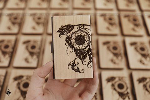 Hộp name card gỗ Skyline | Gỗ Maple & Walnut nguyên khối cao cấp – NAU ...