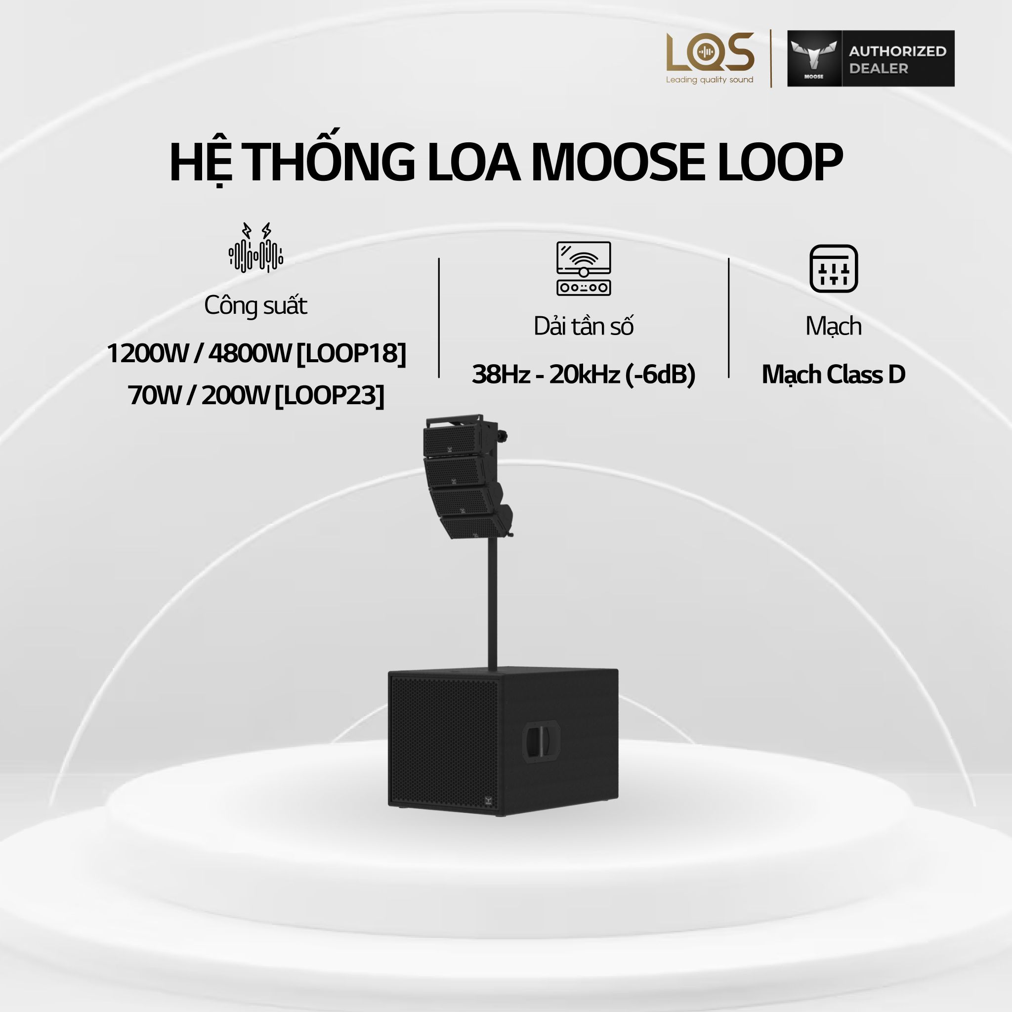 Hệ thống loa MOOSE LOOP – LQS - Giải Pháp Âm Thanh Chuyên Nghiệp Hàng ...