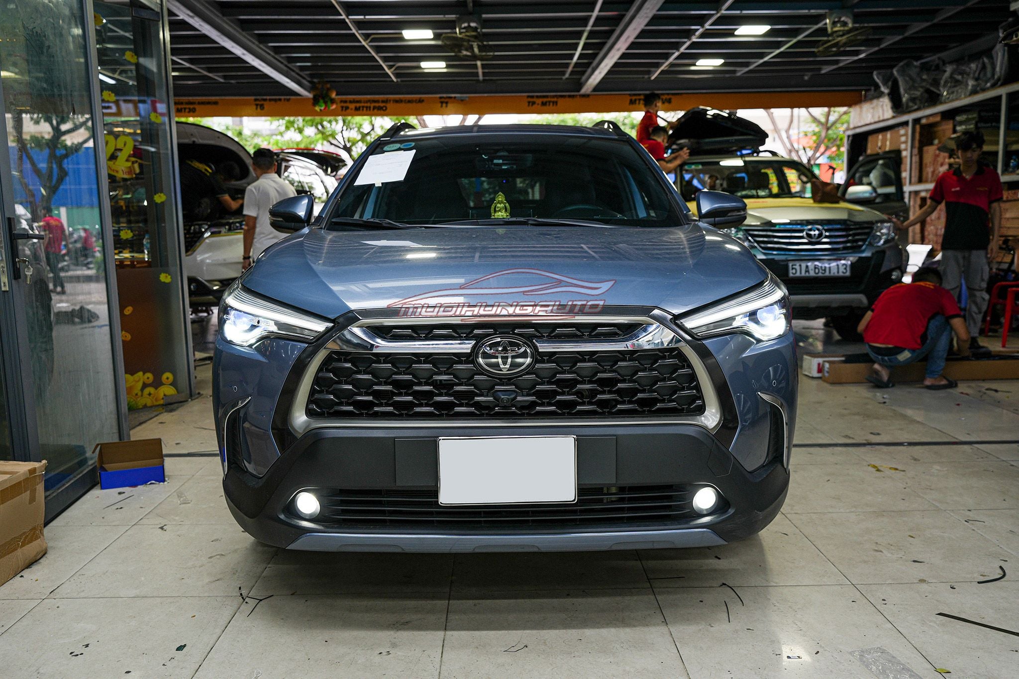 Độ Đèn Bi LED Domax X-LED Pro Cho Xe Toyota Corolla Cross 2021 - Mười ...