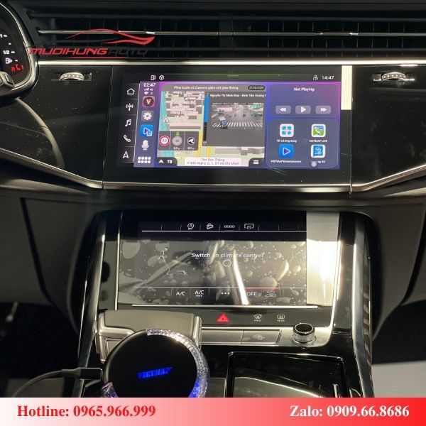 Android Box Cho Ô Tô Audi Q7 - Mười Hùng Auto