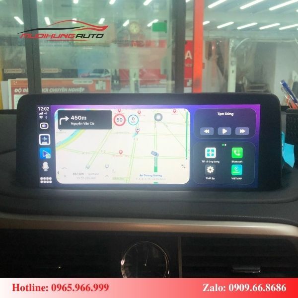 Android Box Cho Ô Tô Lexus RX350 2020 - Mười Hùng Auto