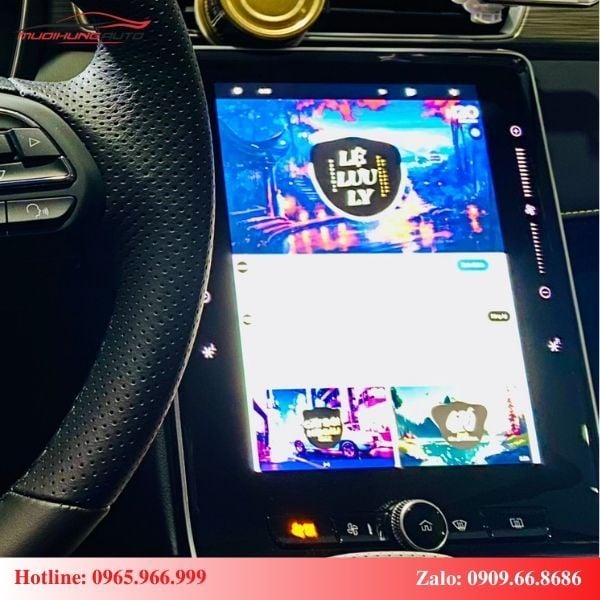 Android Box Cho Ô Tô MG RX5 2023 - Mười Hùng Auto