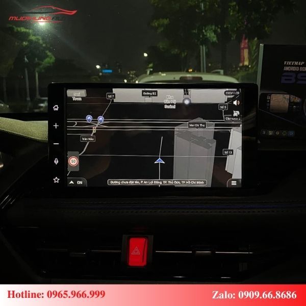 Android Box Cho Ô Tô Toyota Yaris Cross 2023 - Mười Hùng Auto