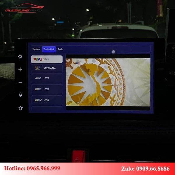 Android Box Cho Ô Tô Toyota Yaris Cross 2023 - Mười Hùng Auto