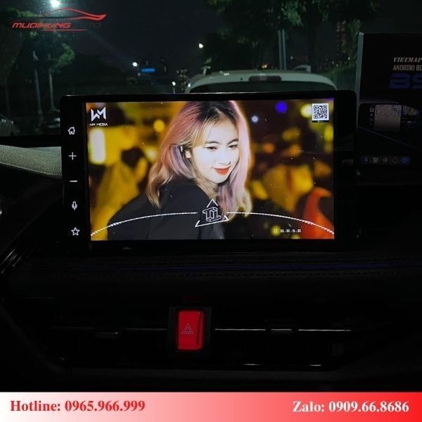 Android Box Cho Ô Tô Toyota Yaris Cross 2023 - Mười Hùng Auto