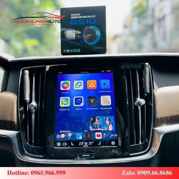 Android Box Cho Ô Tô Volvo XC60 - Mười Hùng Auto