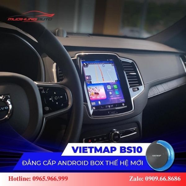 Android Box Cho Ô Tô Volvo XC90 - Mười Hùng Auto