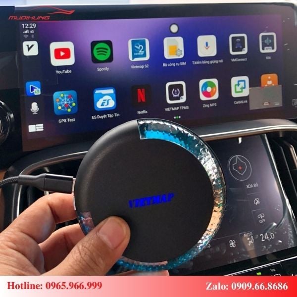 Android Box Cho Ô Tô Lexus LX600 2023 - Mười Hùng Auto