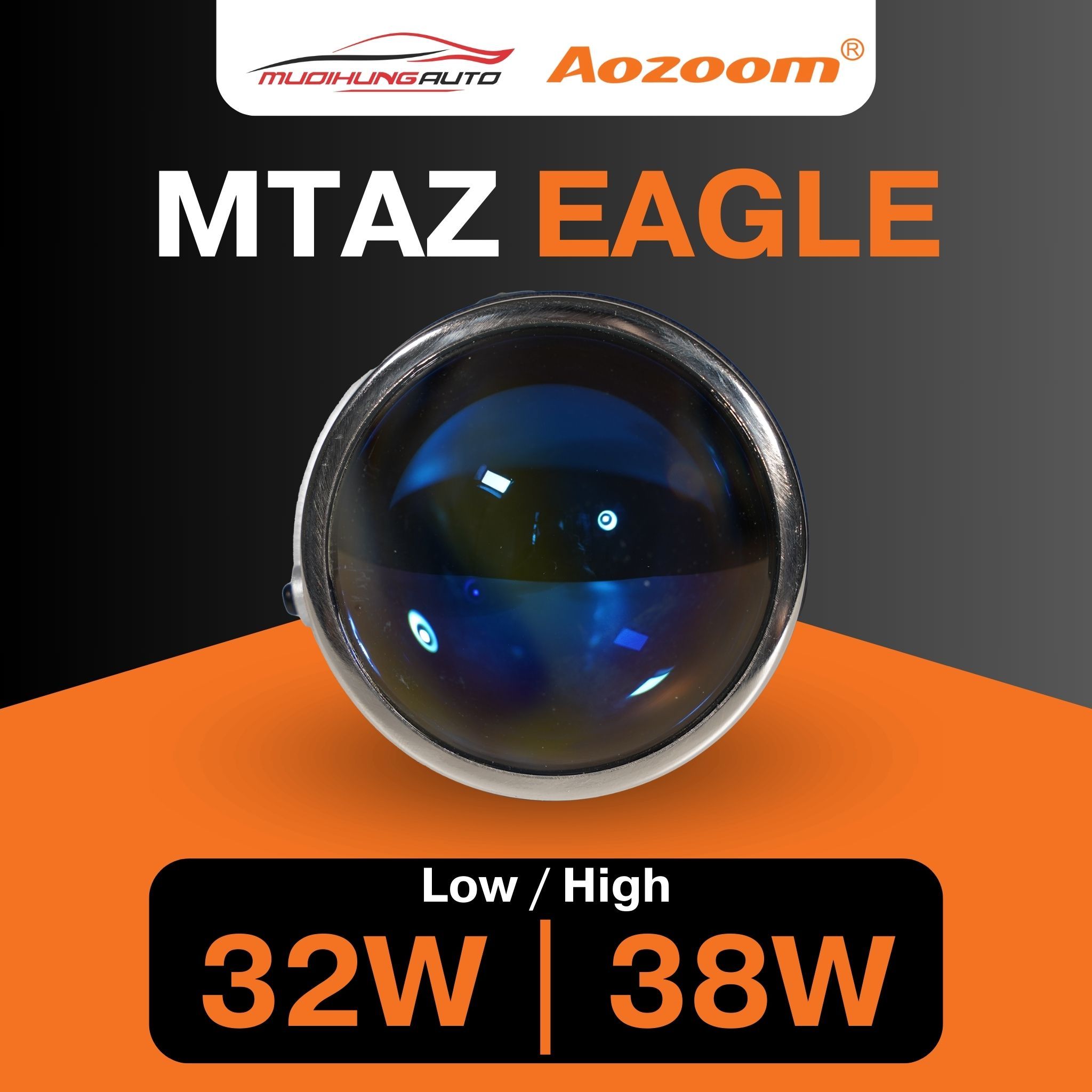 Đèn Bi Gầm Aozoom MTAZ Eagle - Mười Hùng Auto