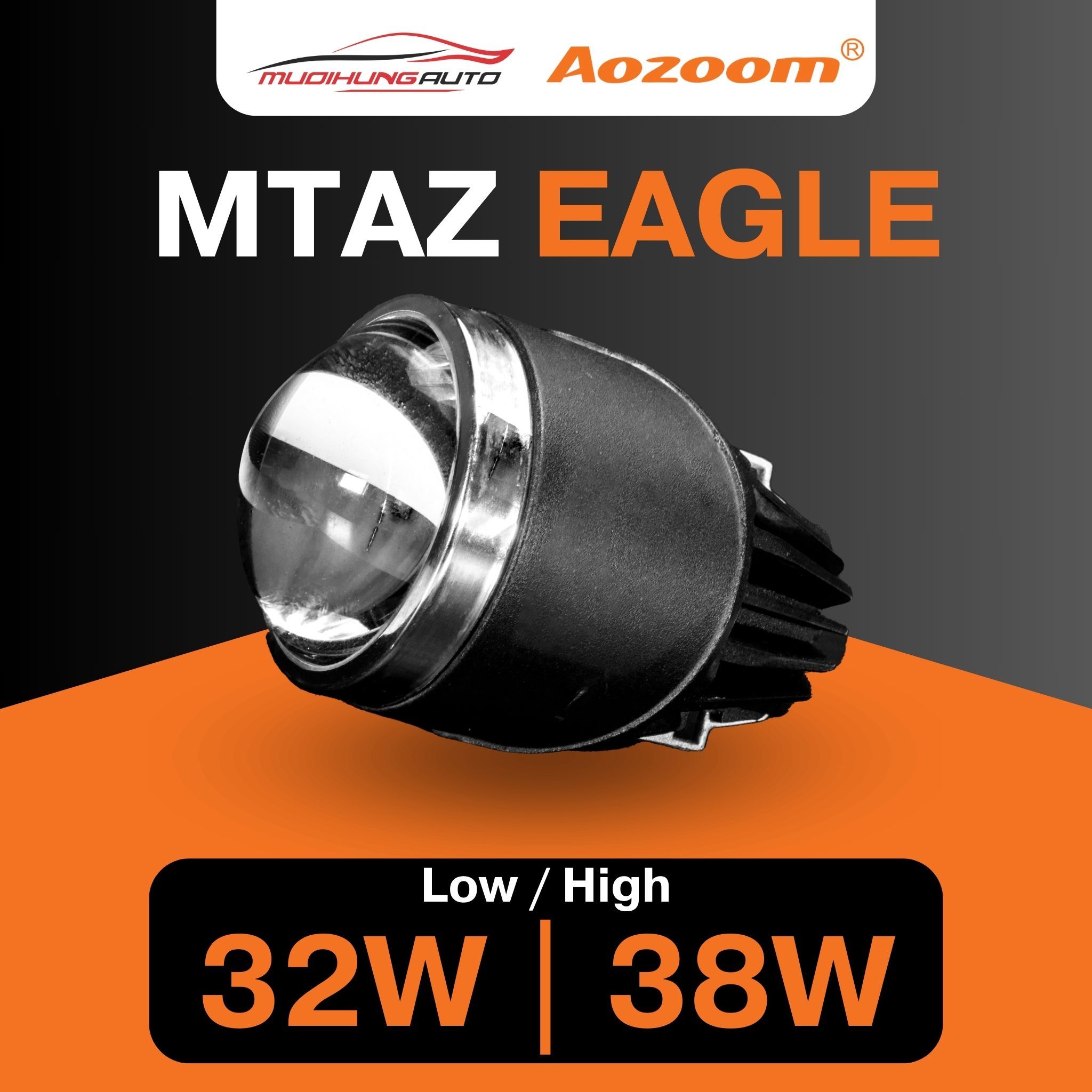 Đèn Bi Gầm Aozoom MTAZ Eagle - Mười Hùng Auto