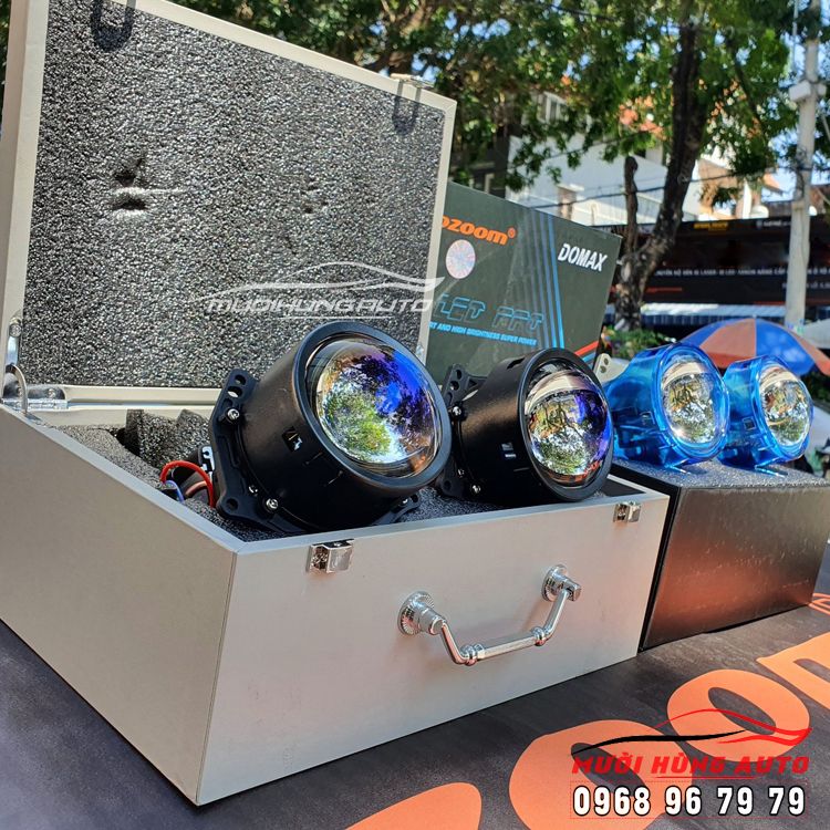 Bi LED Laser Jaguar 65W Cho Ô Tô Chính Hãng - Mười Hùng Auto