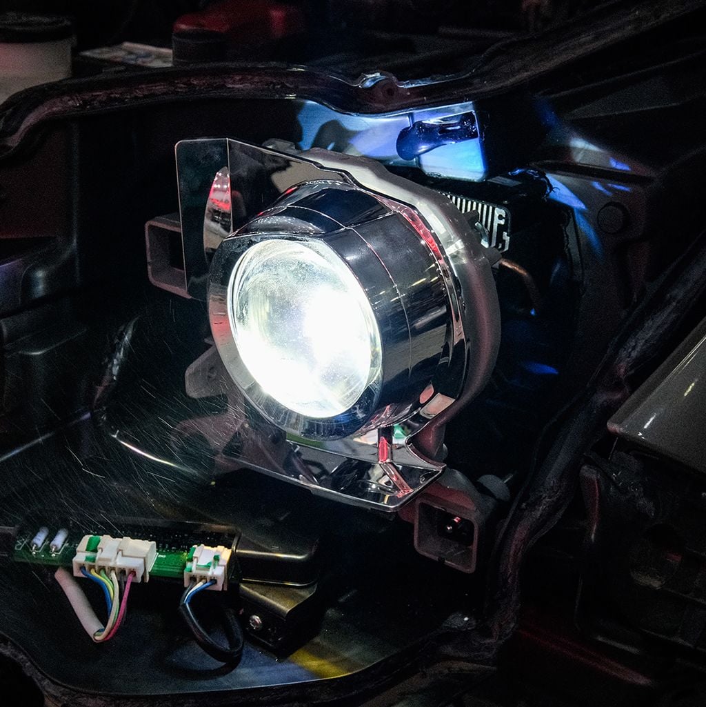 Bi LED Laser Jaguar Cho Fortuner 2020 Chính Hãng - Mười Hùng Auto