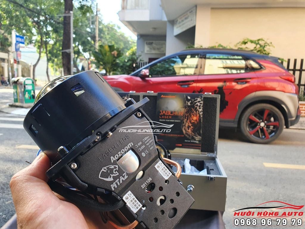 Bi LED Laser Jaguar Cho Fortuner 2020 Chính Hãng - Mười Hùng Auto