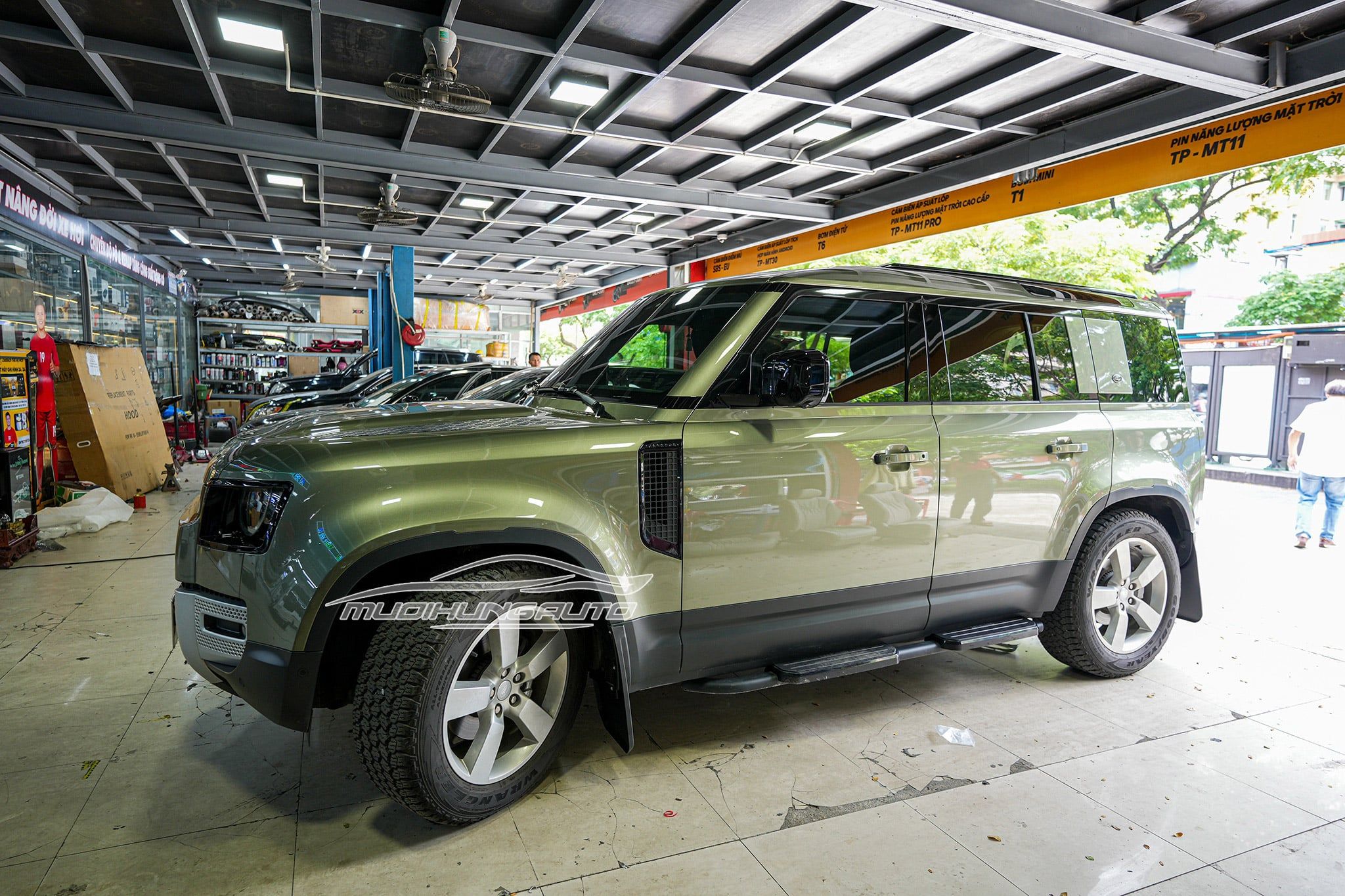 Bộ Chắn Bùn Cho Xe Land Rover Defender Cao Cấp - Mười Hùng Auto