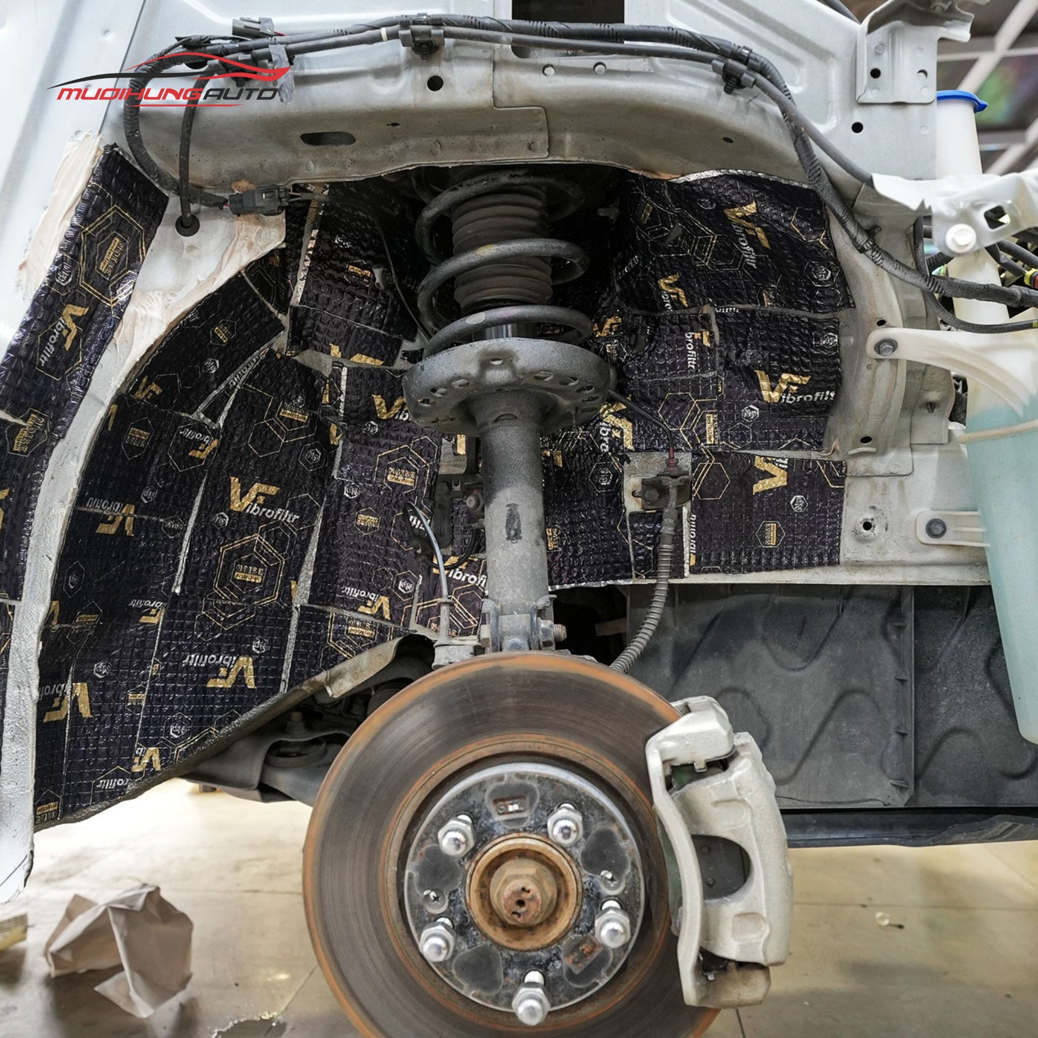 Cách Âm Hốc Bánh Kia Rondo 2015 - Mười Hùng Auto