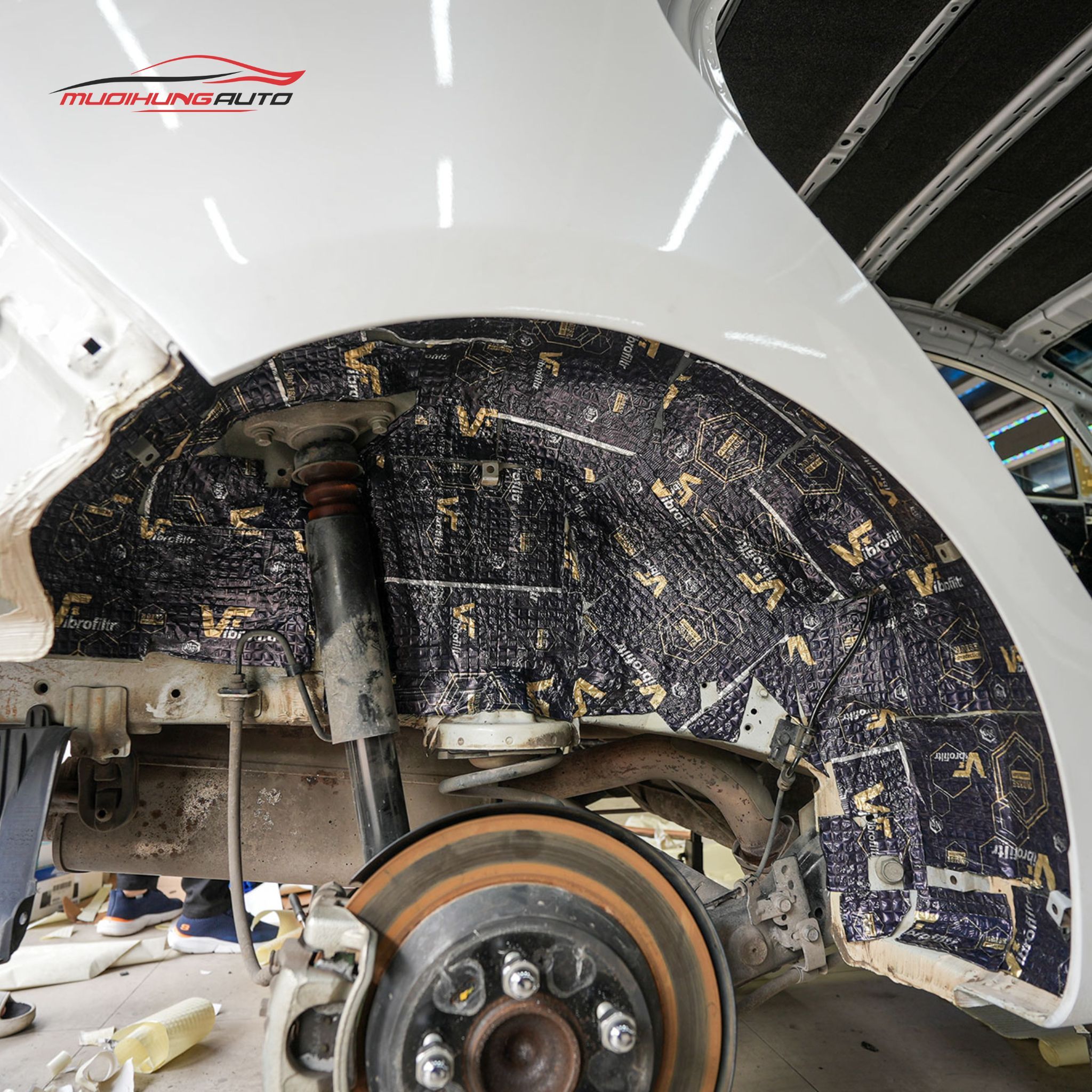 Cách Âm Hốc Bánh Kia Rondo 2015 - Mười Hùng Auto