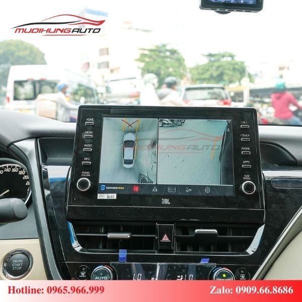Camera 360 Cho Xe Toyota Camry 2022 - 2024 - Mười Hùng Auto
