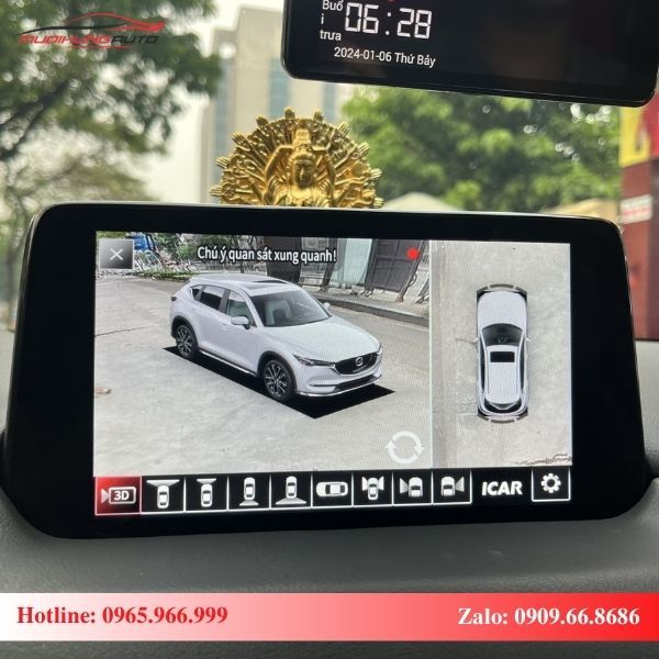 Camera 360 Cho Xe Mazda CX8 - Mười Hùng Auto