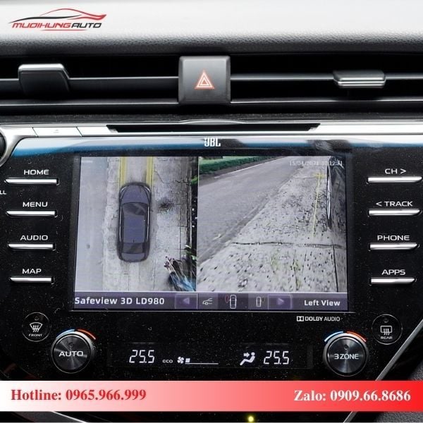 Camera 360 Cho Xe Toyota Camry 2019 - 2021 - Mười Hùng Auto