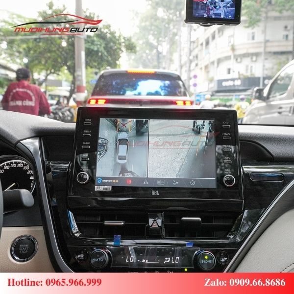 Camera 360 Cho Xe Toyota Camry 2022 - 2024 - Mười Hùng Auto