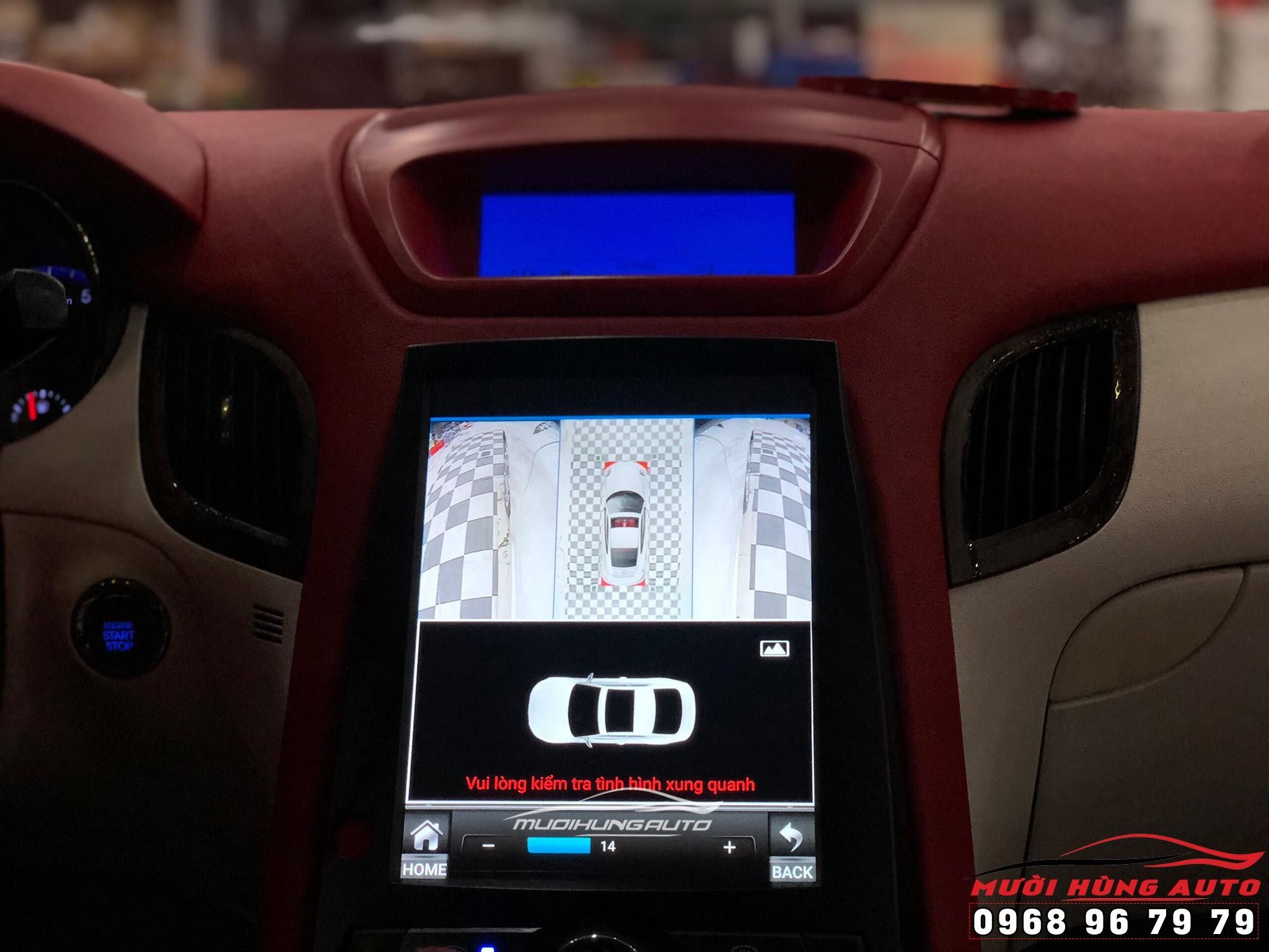 Camera 360 Độ DCT Xe Genesis Bản T1 Chính Hãng - Mười Hùng Auto