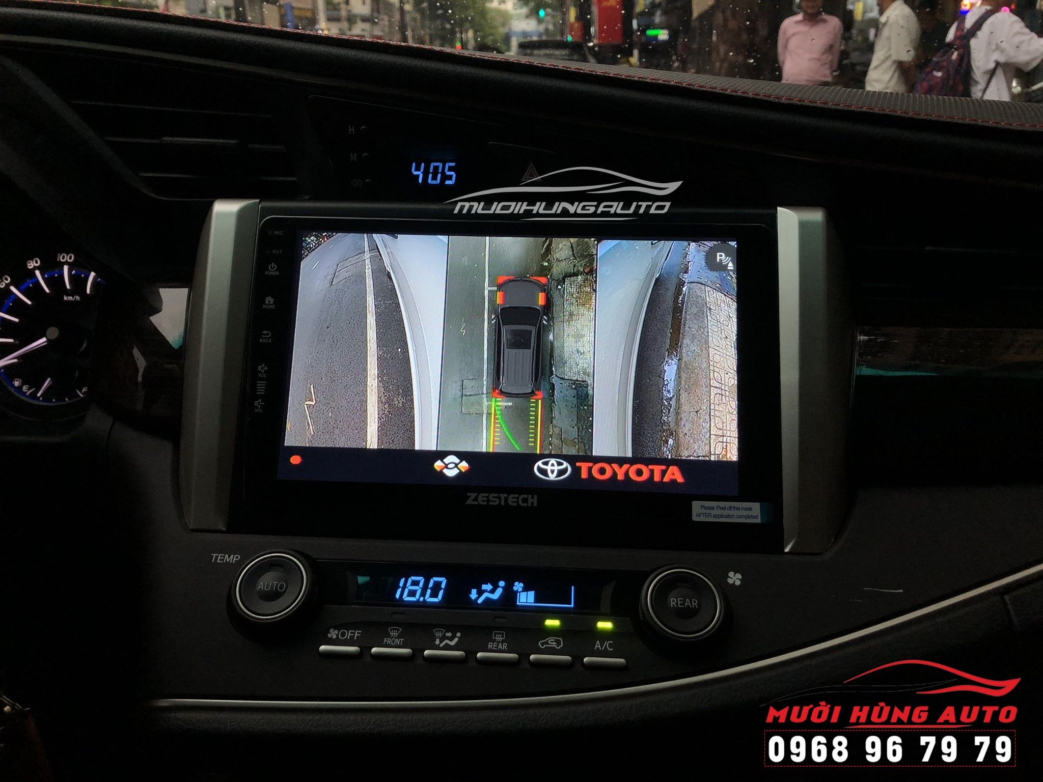 CAMERA 360 ĐỘ DCT XE TOYOTA INNOVA 2020 BẢN T3 CHÍNH HÃNG - Mười Hùng Auto