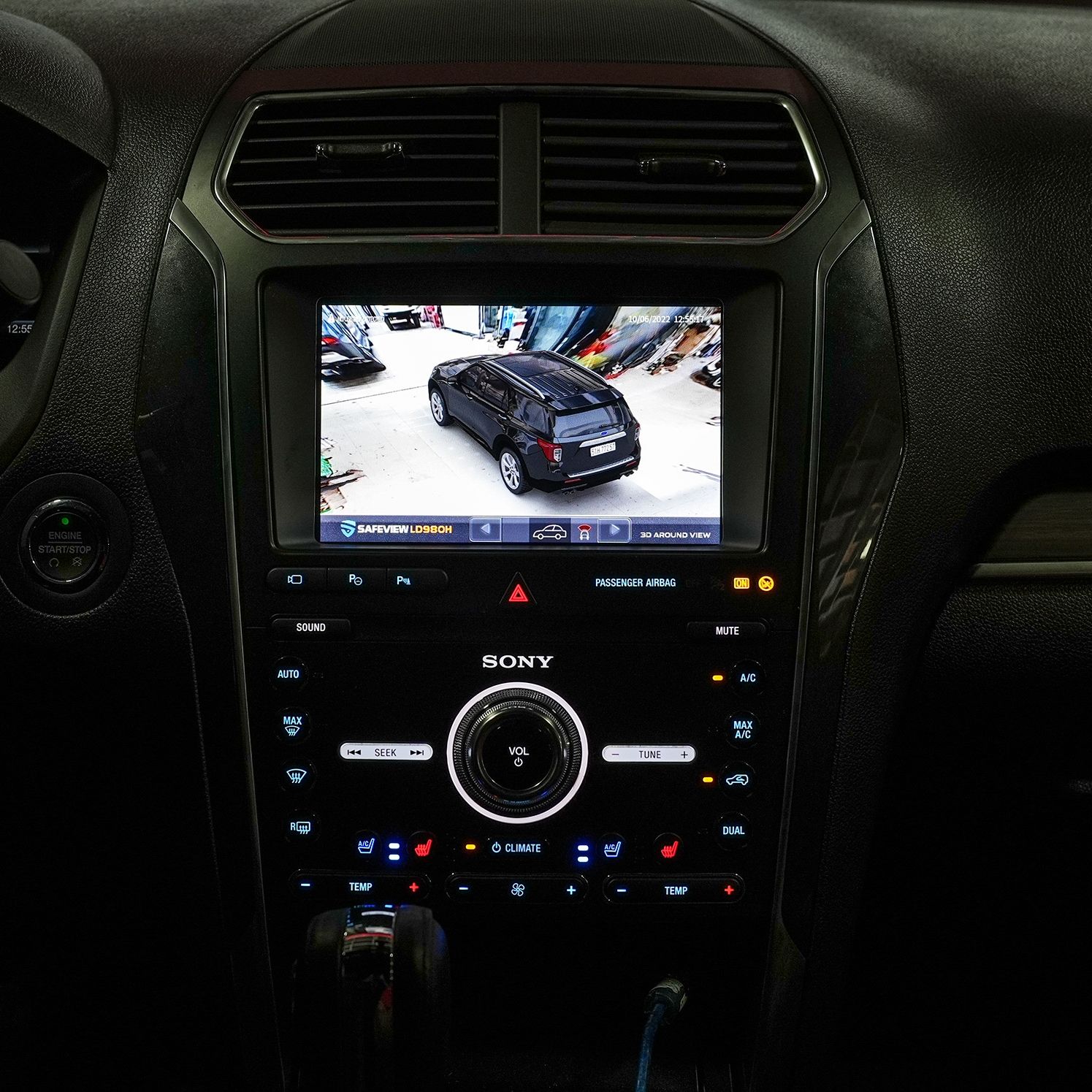 Camera 360 Độ Safeview LD980H Cho Xe Ford Explorer - Mười Hùng Auto