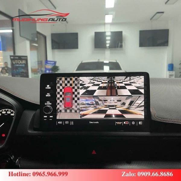 Camera 360 Cho Xe Honda CRV - Mười Hùng Auto