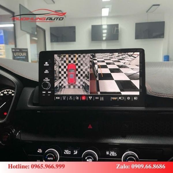Camera 360 Cho Xe Honda CRV - Mười Hùng Auto