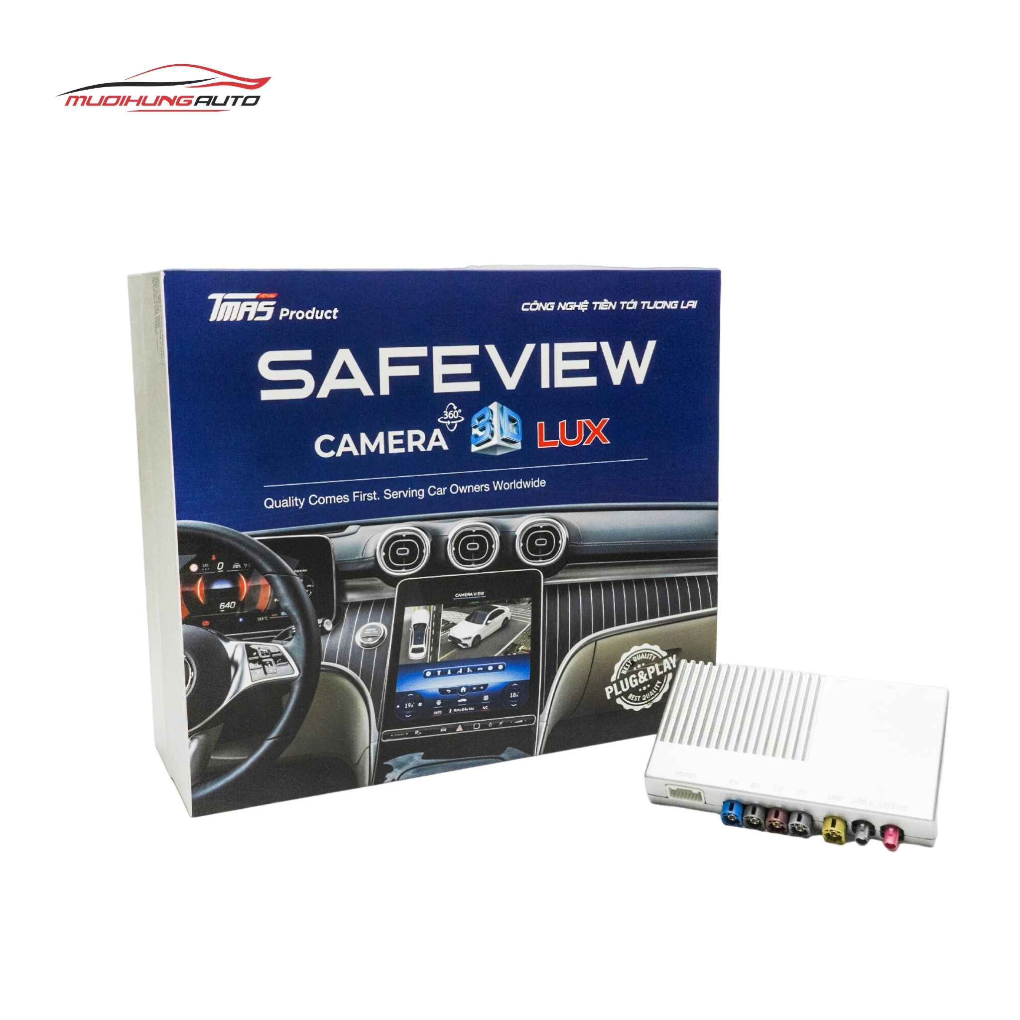 Camera 360 Safeview Lux Cho Ô Tô Lexus - Mười Hùng Auto