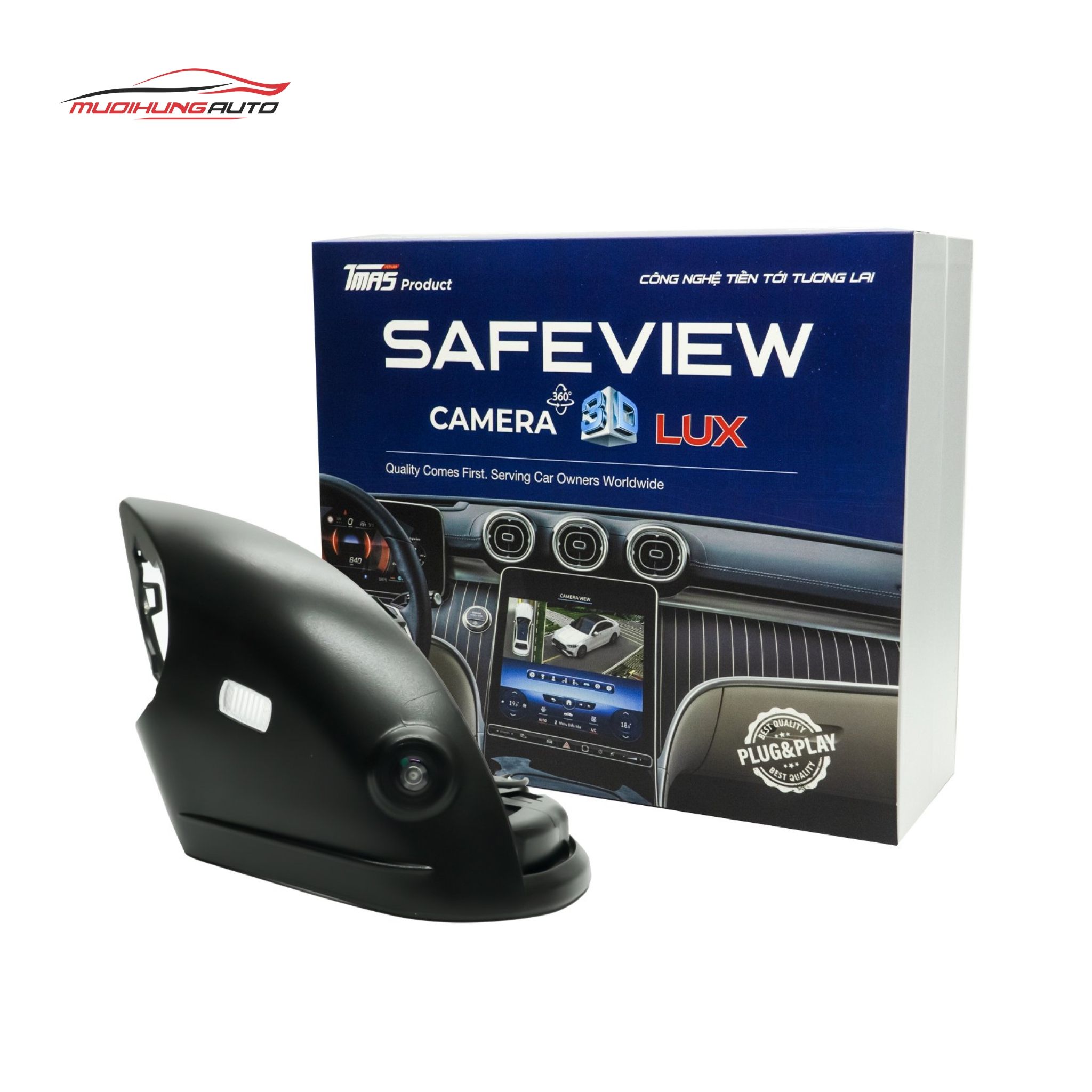 Camera 360 Safeview Lux Cho Ô Tô Mercedes - Mười Hùng Auto