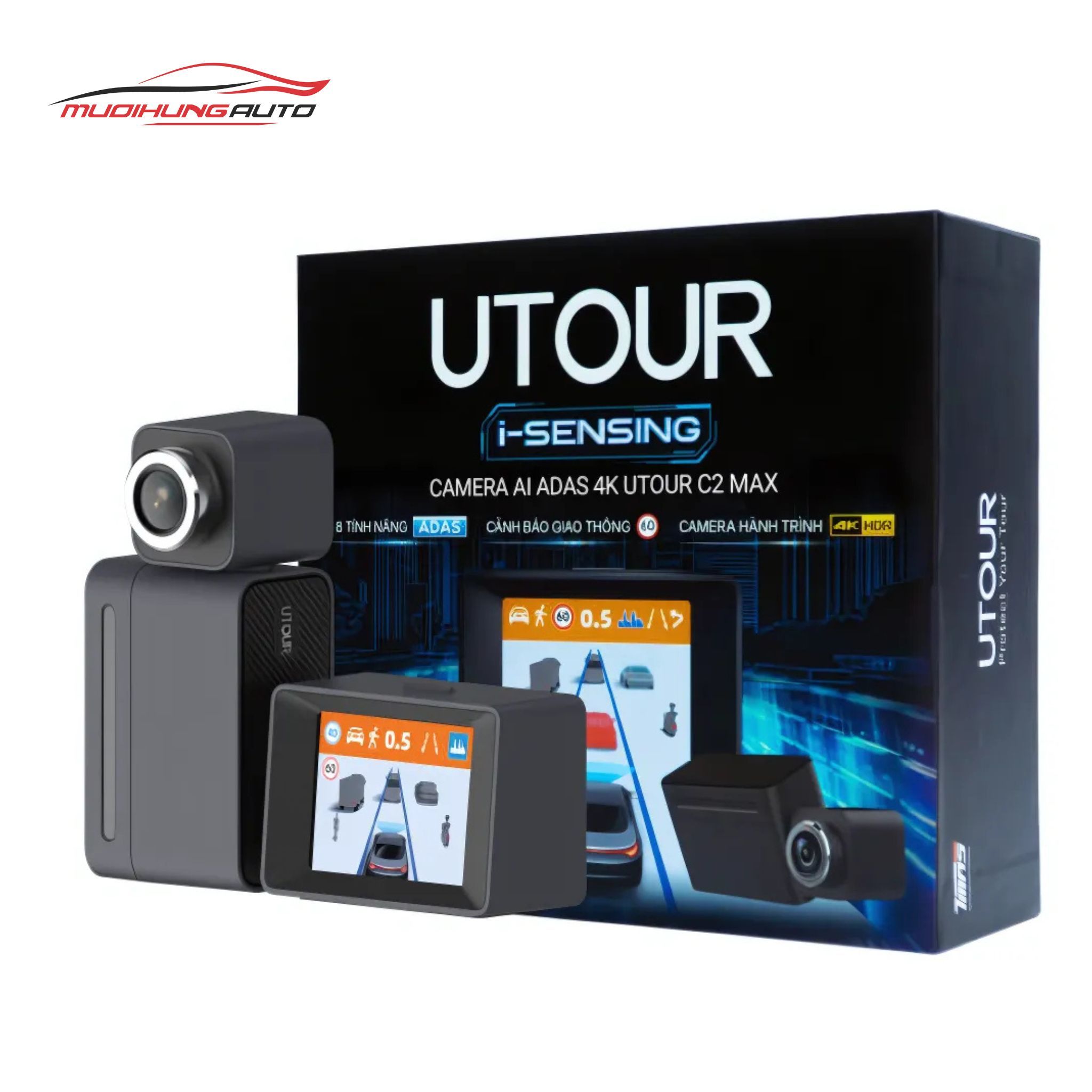 Camera Hành Trình UTOUR C2 MAX - Mười Hùng Auto