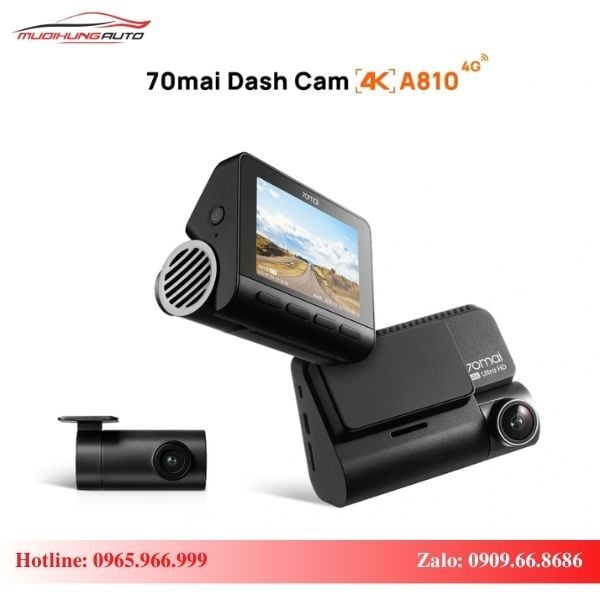 Camera Hành Trình Xiaomi 70mai A810 - Mười Hùng Auto