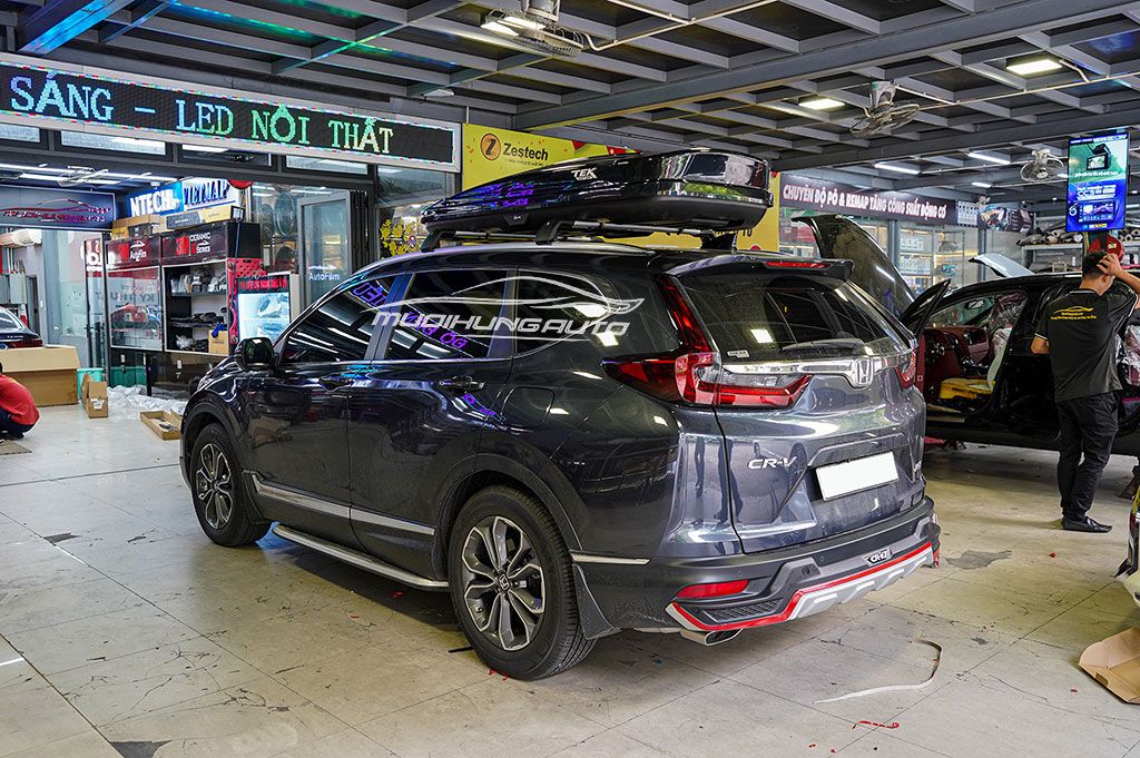 Cốp Nóc Phi Thuyền Đựng Đồ Mẫu 500L Cao Cấp Cho Xe Mazda CX8 - Mười Hùng Auto