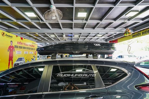 Cốp Nóc Phi Thuyền Đựng Đồ Mẫu 500L Cao Cấp Cho Xe Mazda CX8 - Mười Hùng Auto