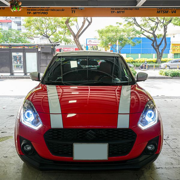 Dán Wrap Đổi Màu Xe Suzuki Swift 2021 - Mười Hùng Auto