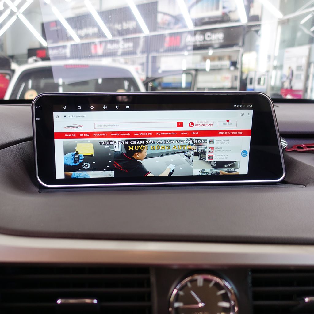 Đầu DVD Android Cho Lexus RX350 2020 Tại TPHCM - Mười Hùng Auto