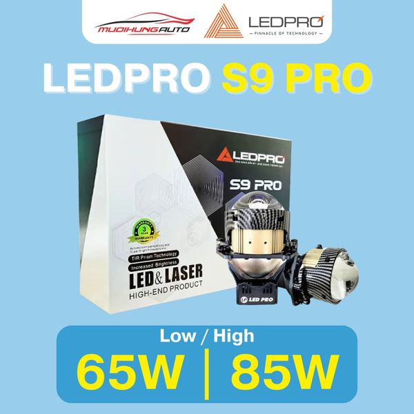 Đèn Bi Laser LEDPRO S9 PRO - Mười Hùng Auto