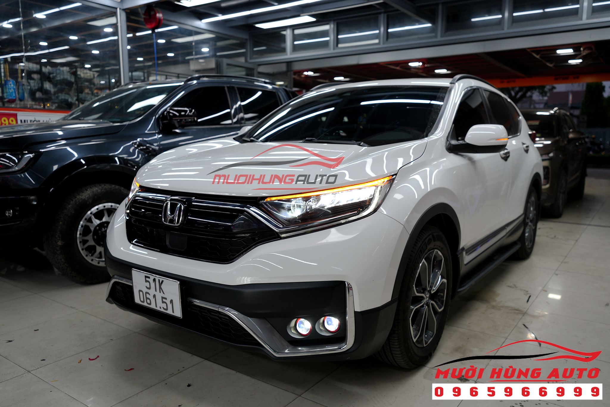 Độ Combo 02 Bi LED Laser Projector G2 Pro Kết Hợp 4 Bi Gầm STC Angel X ...