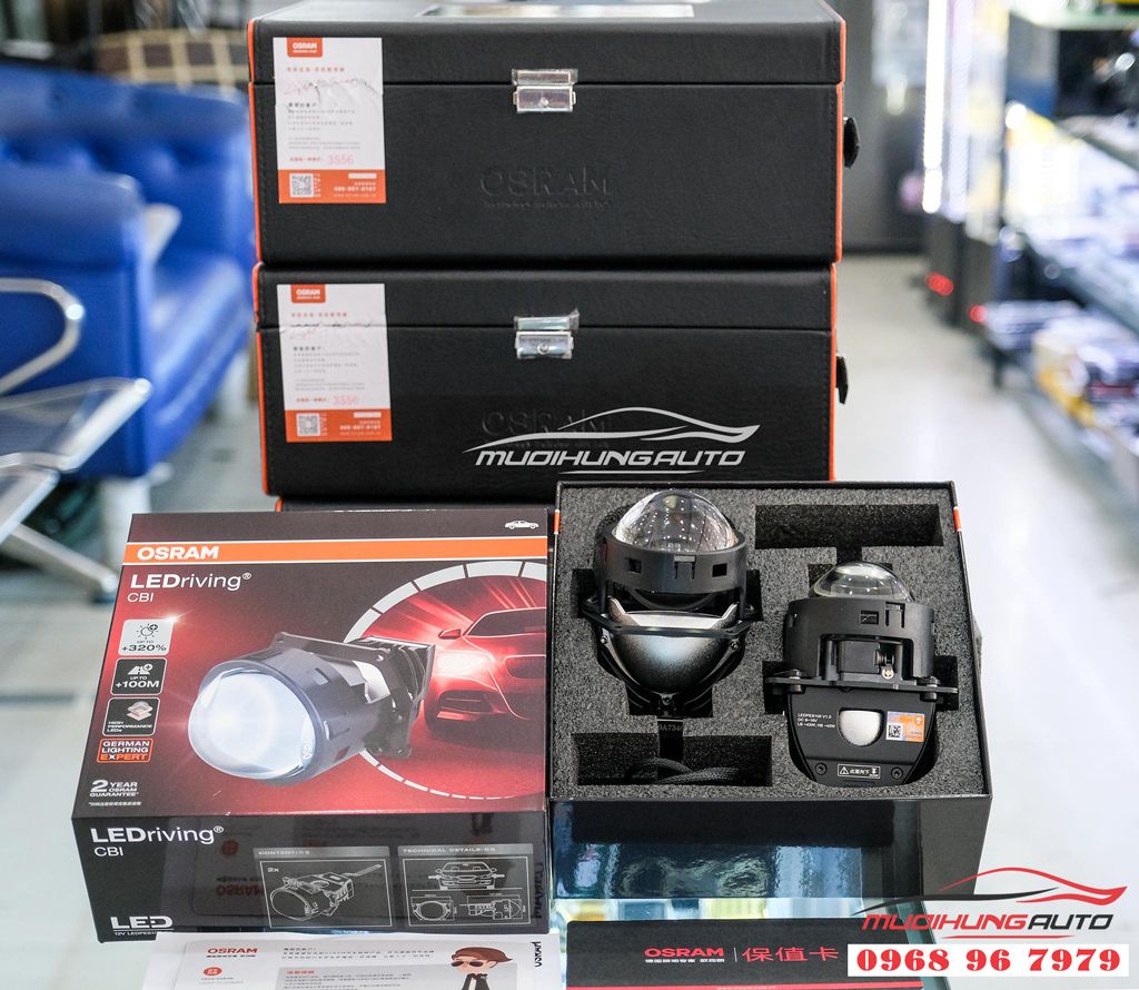 Độ Bi LED Osram Bên Cos Và Bên Pha Xe Toyota Innova 2019 - 2020 Bản E ...