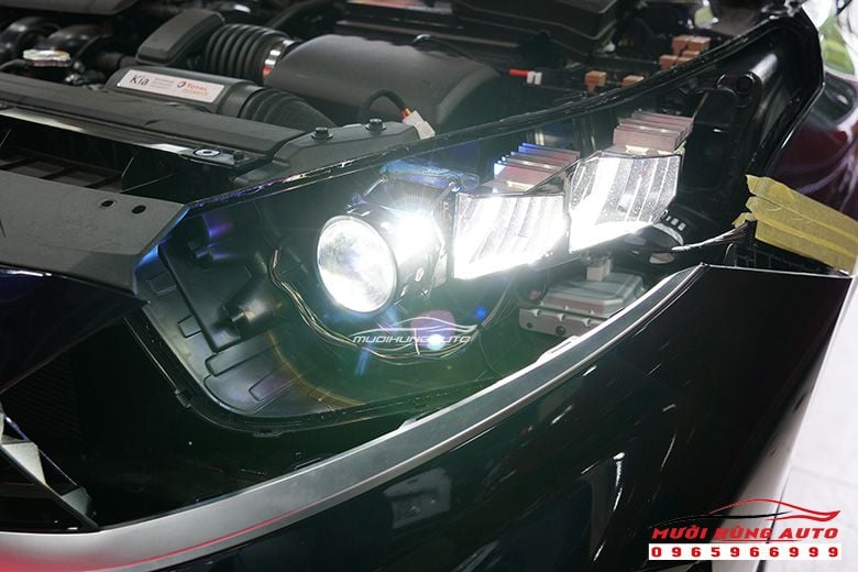 Độ Đèn Bi LED Laser JAGUAR 65W Chính Hãng Cho Xe KIA K3 2022 - Mười ...