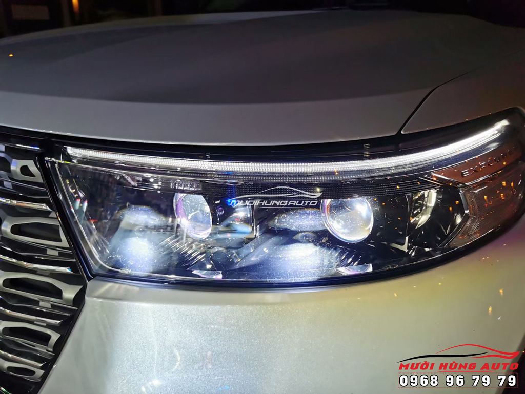 Độ 4 Bi LED Laser Osram Cho Xe Ford Explorer 2022 Chuyên Nghiệp - Mười ...