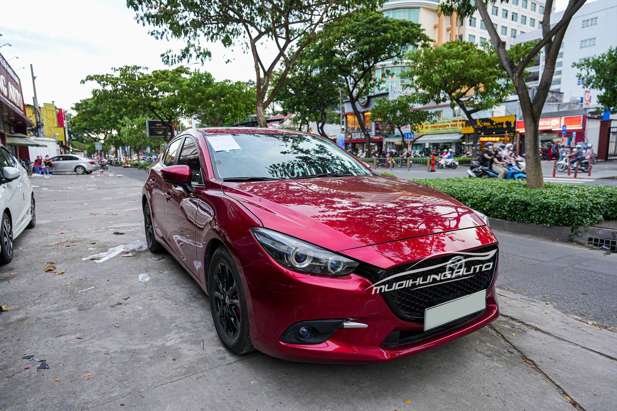 Độ Đèn Bi LED X-Light V30 Ultra Cao Cấp Cho Xe Mazda 3 - Mười Hùng Auto