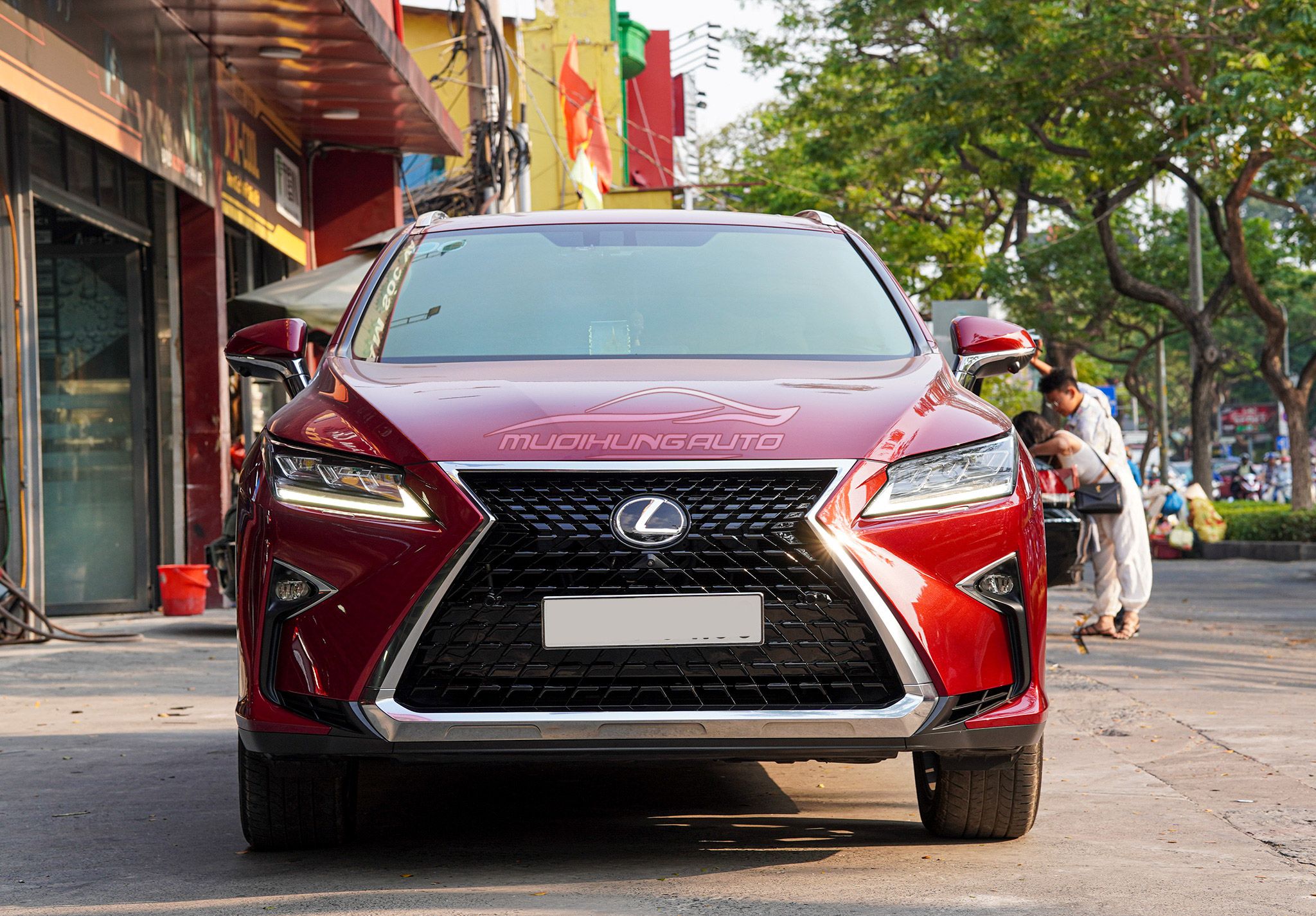 Độ Mặt Ga Lăng Cho Xe Lexus RX300 - RX350 Cao Cấp - Mười Hùng Auto