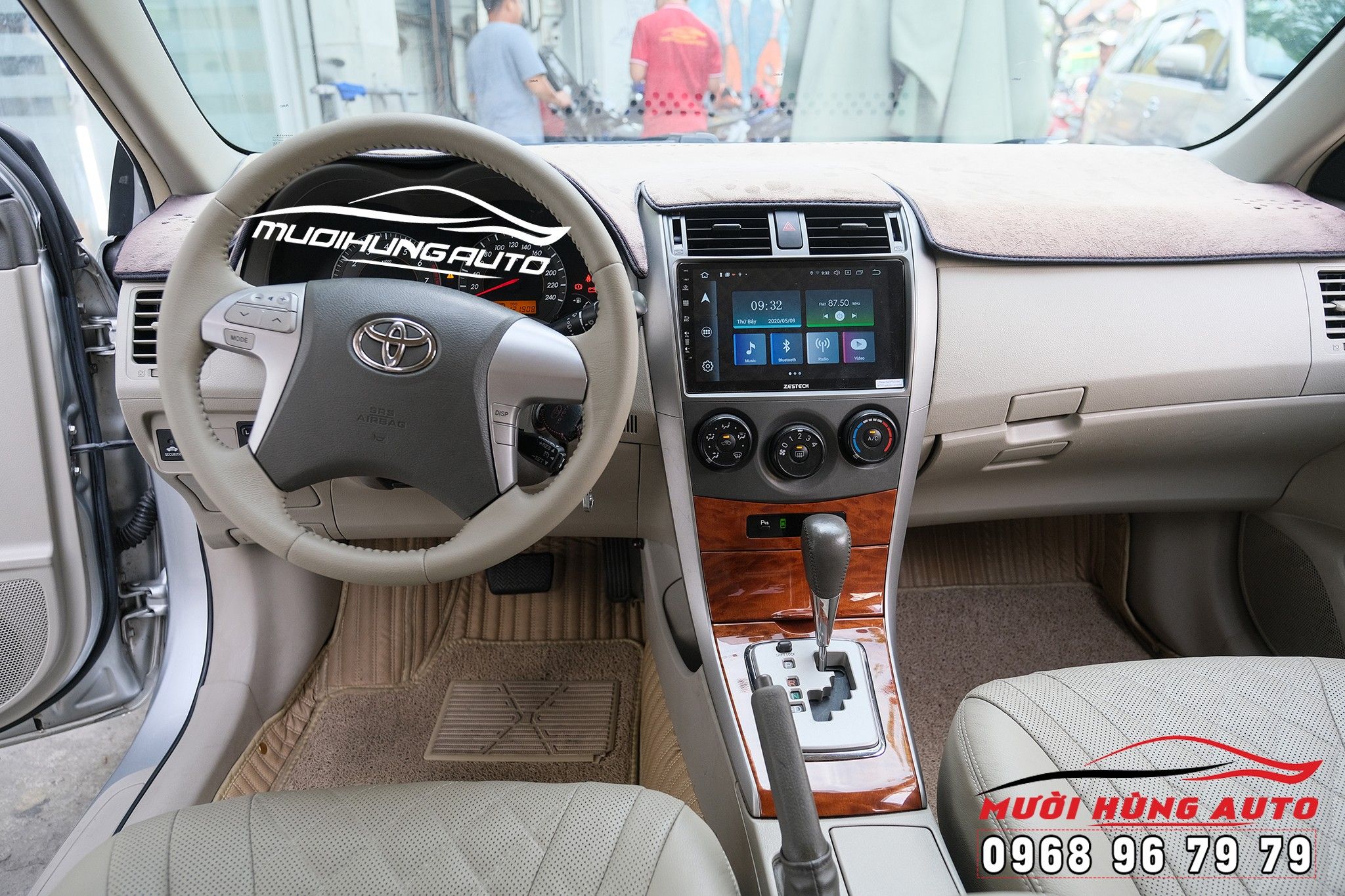 Đổi Màu Nội Thất Xe Toyota Altis 2007-2008 - Mười Hùng Auto