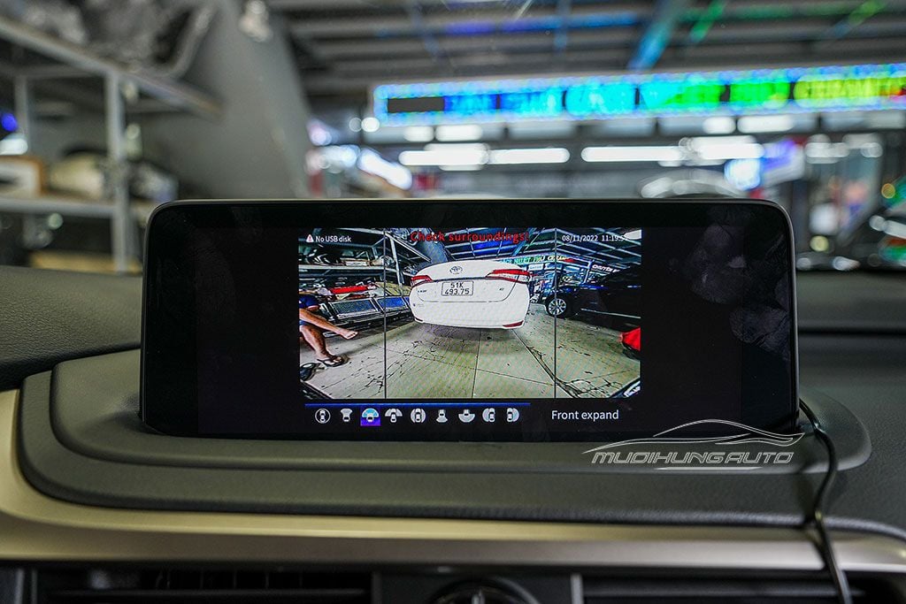 Lắp Camera 360 Safeview LUX Cho Xe Lexus RX300 2022 - Mười Hùng Auto