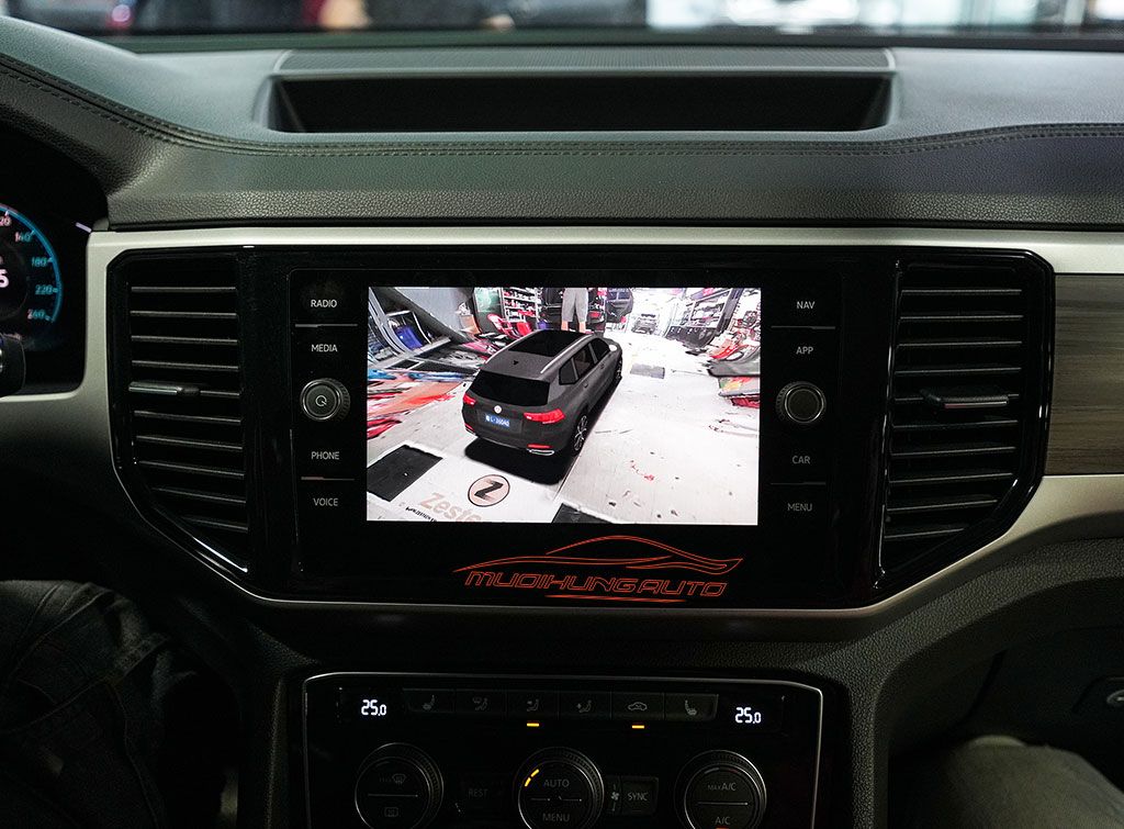 Gắn Camera 360 độ Cao Cấp Cho Xe Volkswagen Teramont 2022 - Mười Hùng Auto