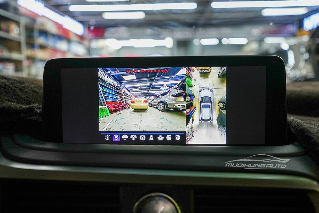 Lắp Camera 360 Tích Hợp Màn Hình Zin Safeview Cho Xe LEXUS RX300 2020 ...