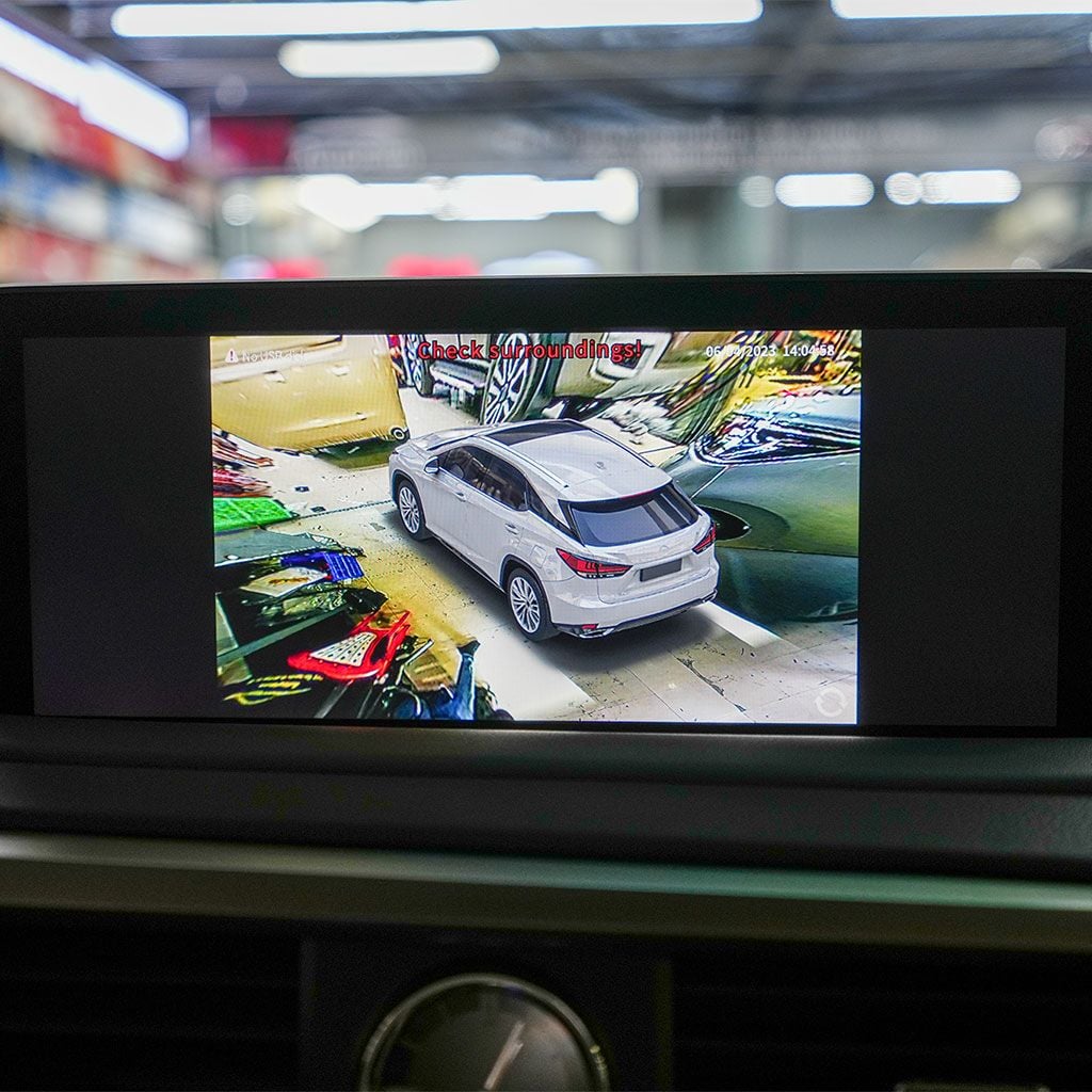 Lắp Camera 360 Tích Hợp Màn Hình Zin Safeview Cho Xe LEXUS RX300 2020 ...